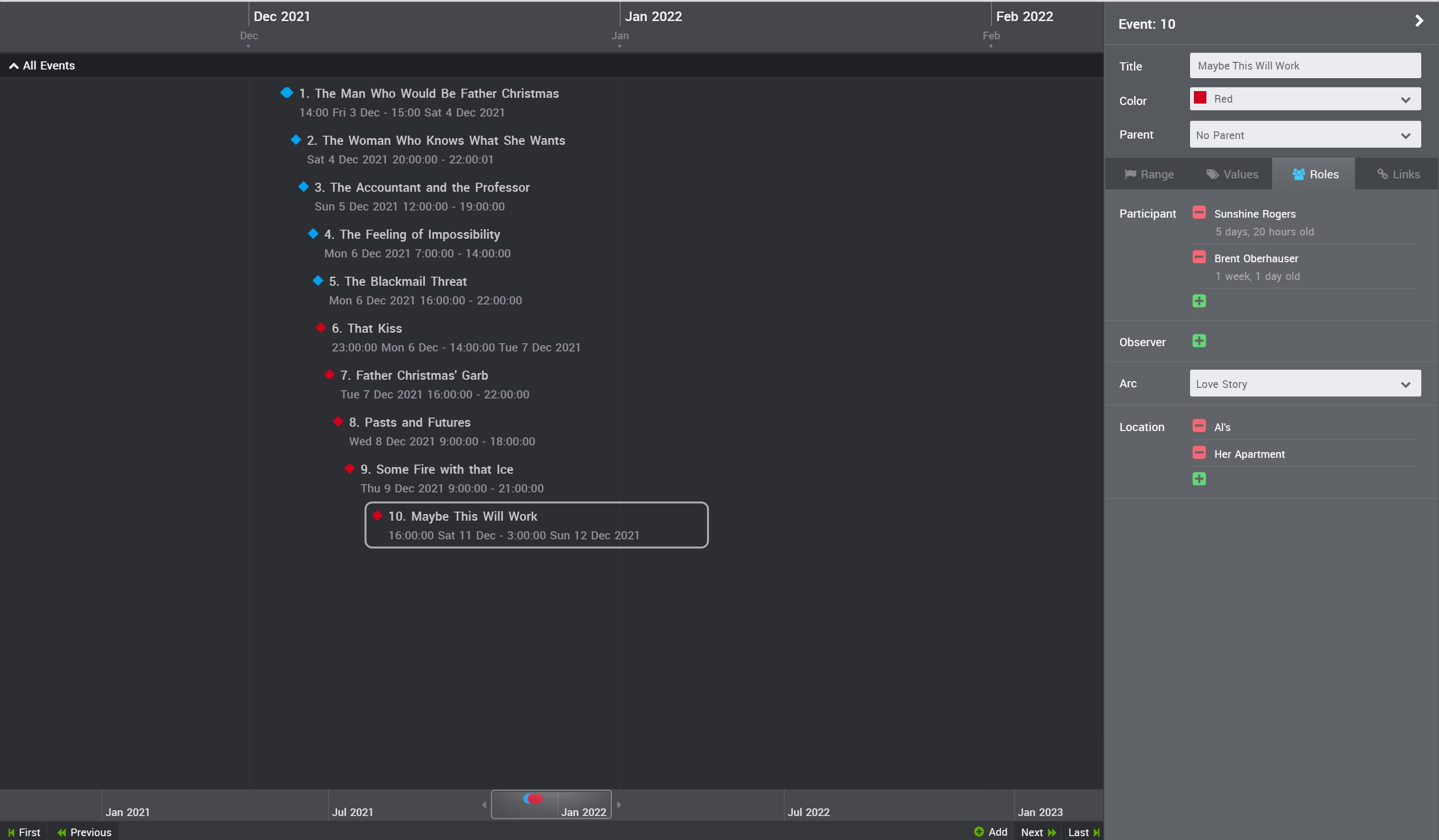 Aeon Timeline Review – Words Like Me